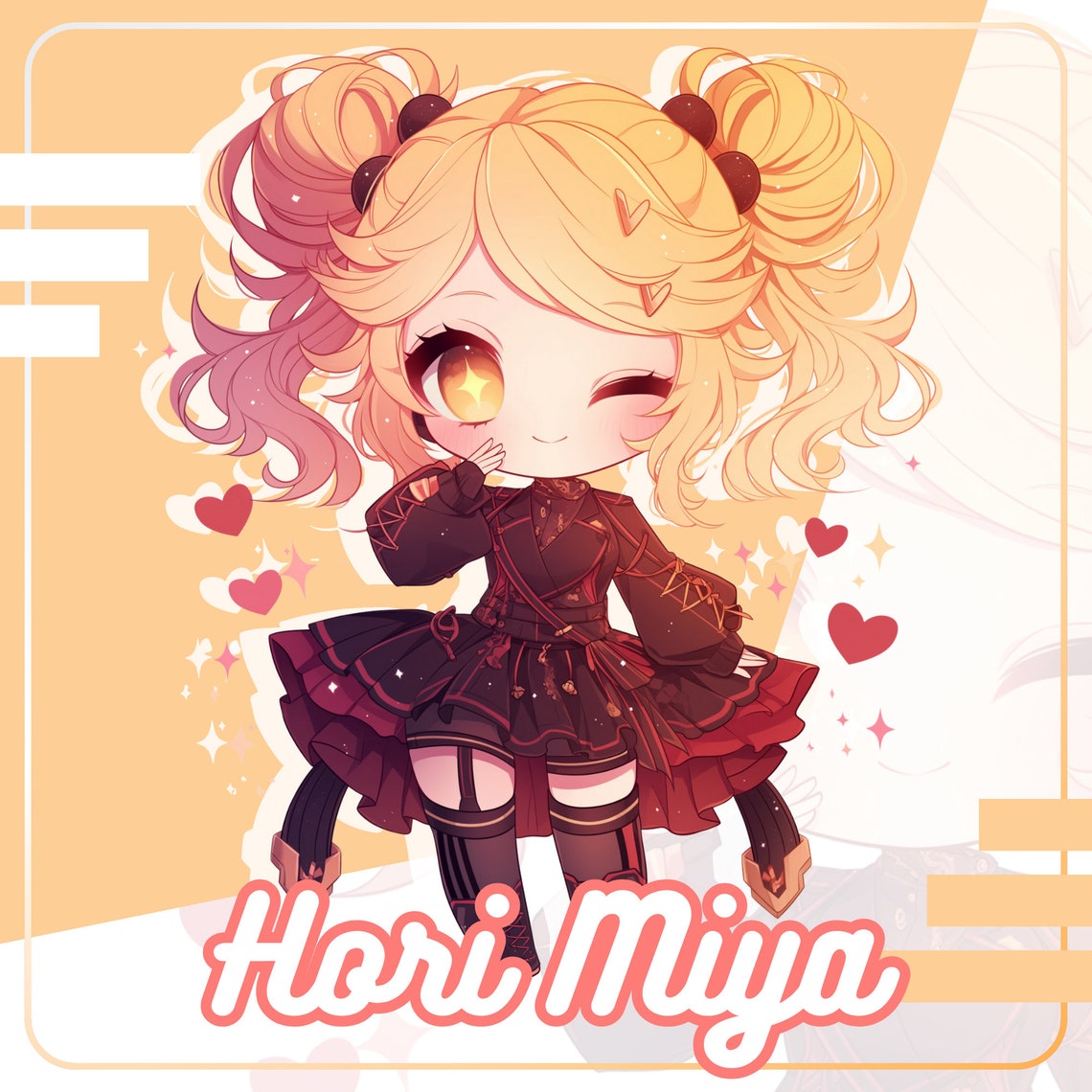 Custom Chibi Anime Chibi Character Chibi Pfp Cute Chibi Commission ...