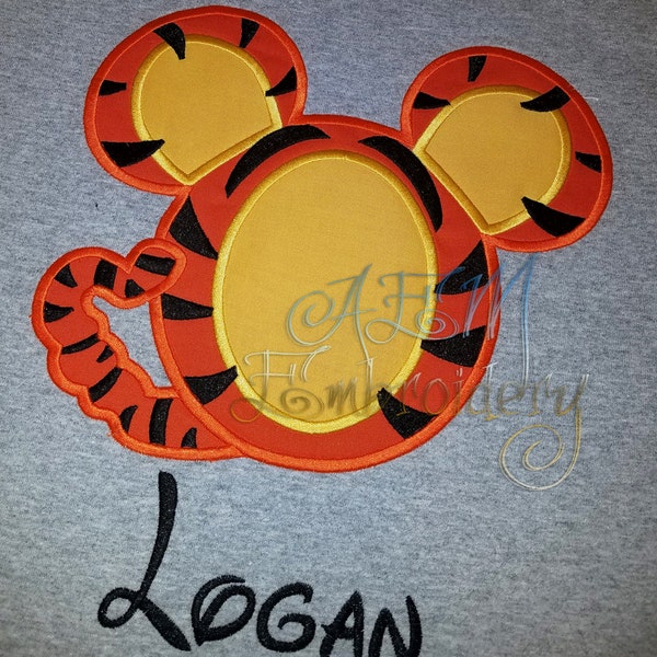 Tigger Screenprint Template - Etsy