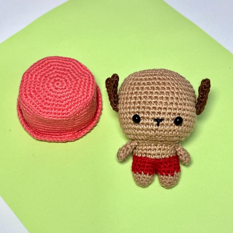 Tony Tony Chopper Amigurumi Pattern – One Piece | PDF Digital Pattern ...