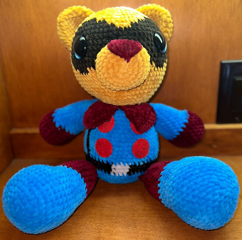 Bucky Bear Crochet Pattern: Captain America (digital PDF) - Etsy