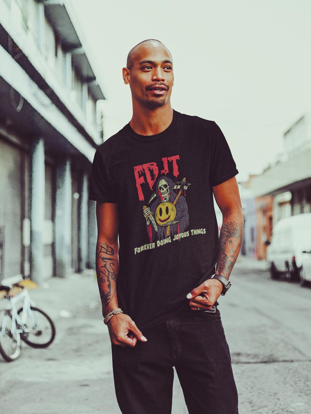 Subtle Anti Trump Shirt - FDJT - Grim Reaper Tee - Etsy