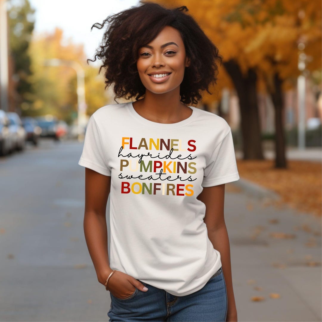 Flannels, Pumpkins, and Bonfires - Etsy