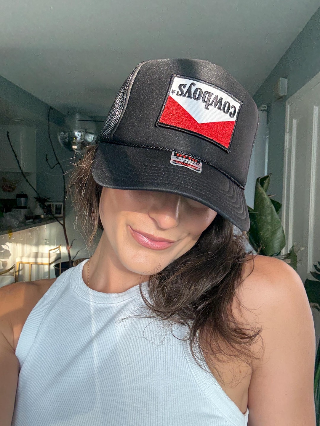 Cowboys Flipped Trucker Hat - Etsy