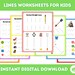 Printable Lines Worksheets for Kids| Tracing Lines Learning Activities ...