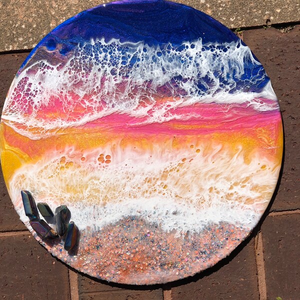 Sunset Resin Art - Etsy