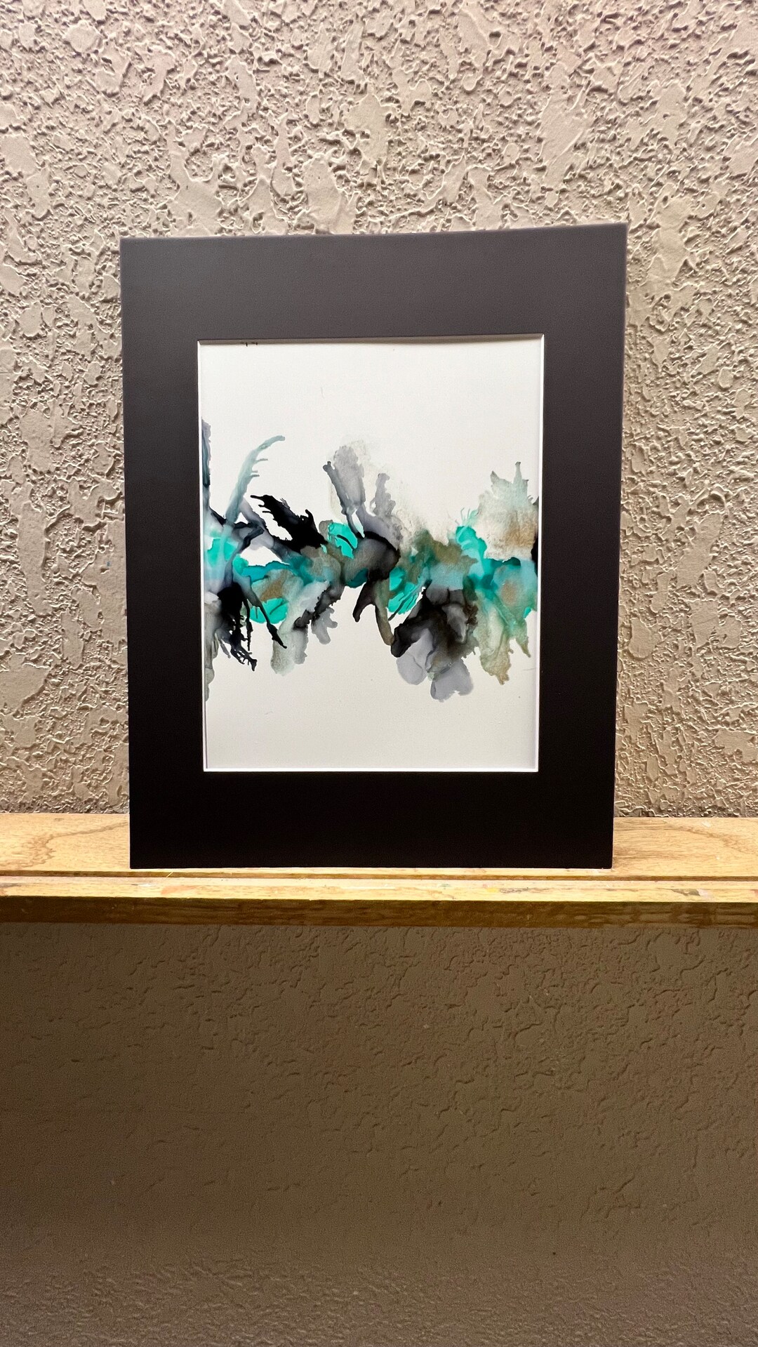 Inkblot Test. 10x8 in Alcohol Ink Original Painting( NOT a Print)on ...