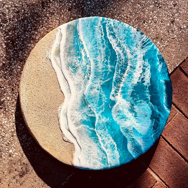 Resin Ocean Table - Etsy