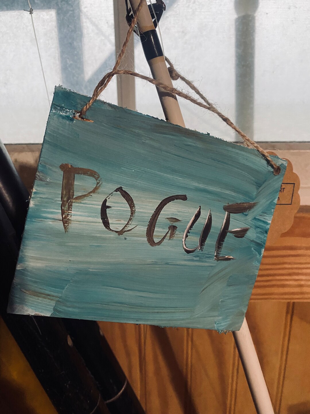 Pogue - 5x5 Original Art Board - Packet of OBX Sand Included - Natural ...