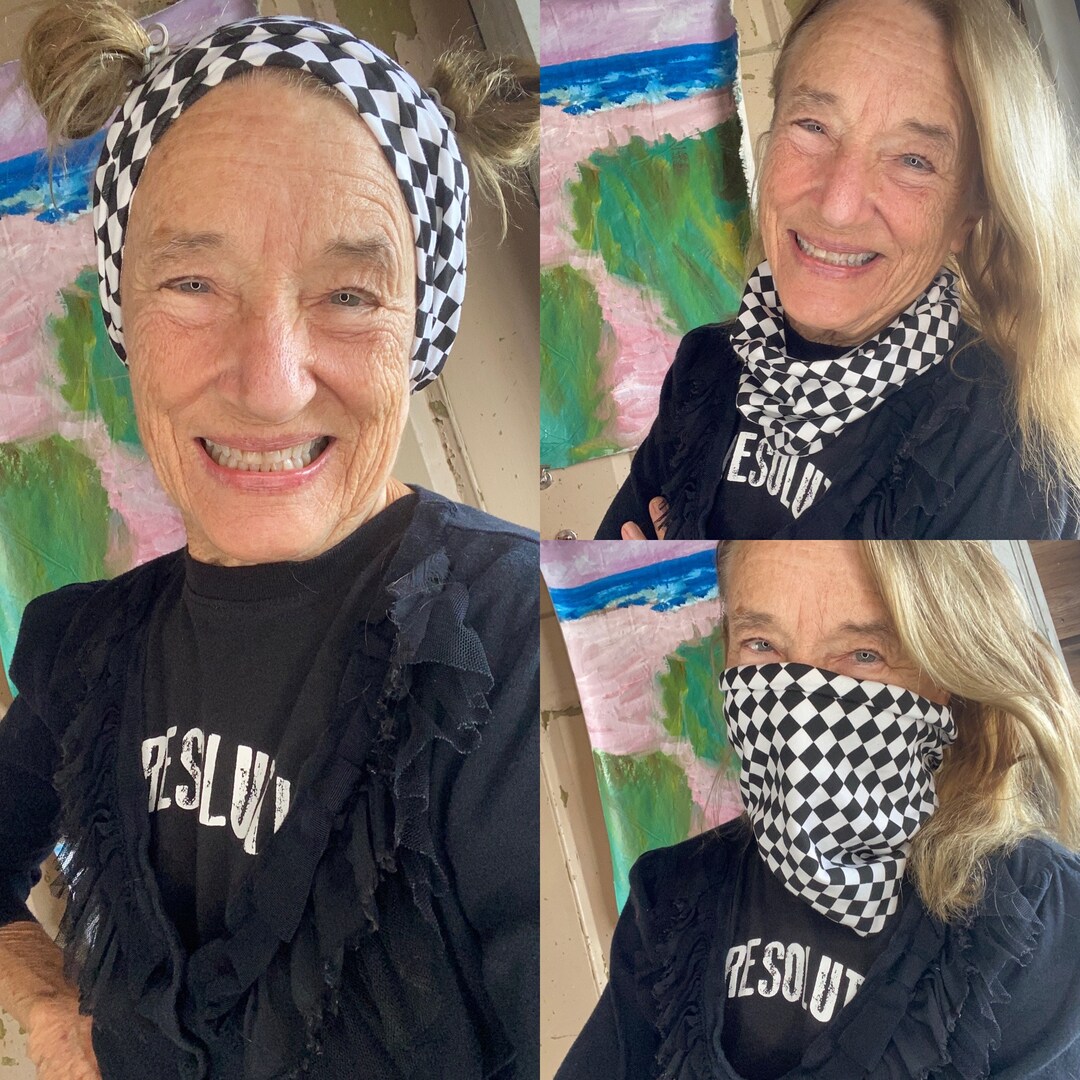 92+ Cotton Stretch - 3 in 1 - Face Mask - Neck Gaiter - Headband - One ...