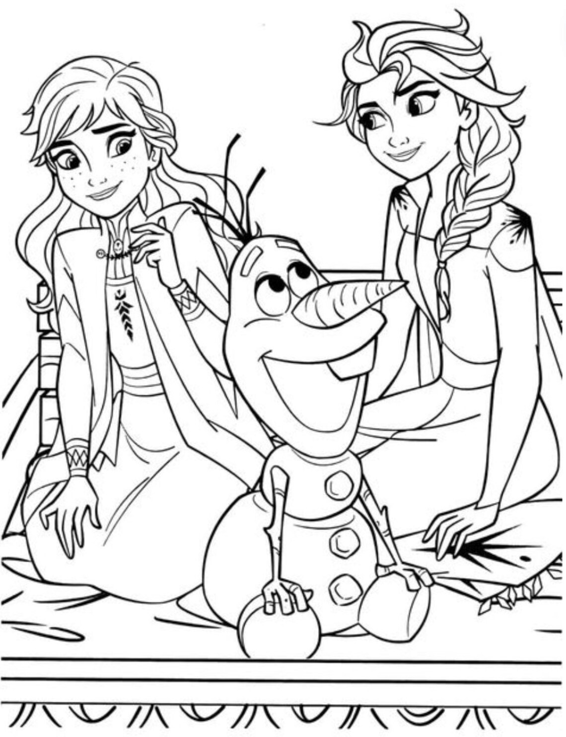 30 Frozen Coloring Pages, Frozen Elsa Coloring Book, Coloring Sheets ...