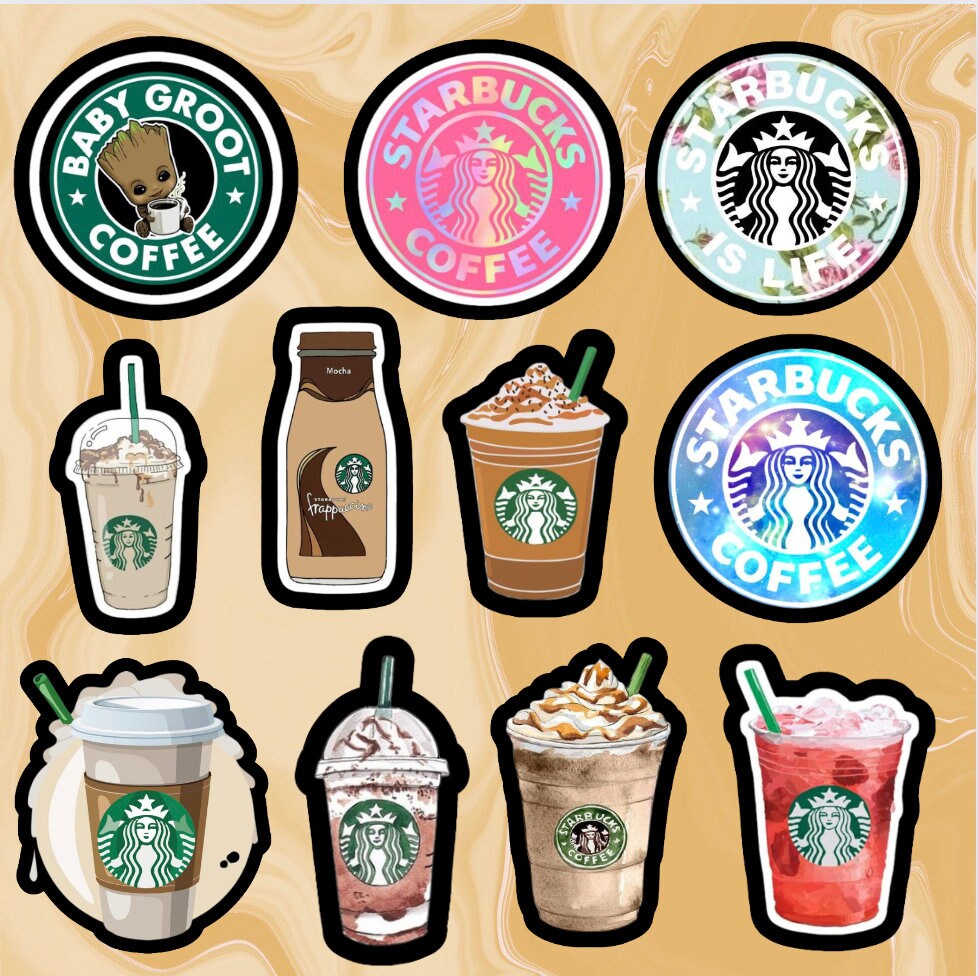 Starbucks Stickers| Starbucks Logo| Starbucks Coffee| Starbucks Coffee ...