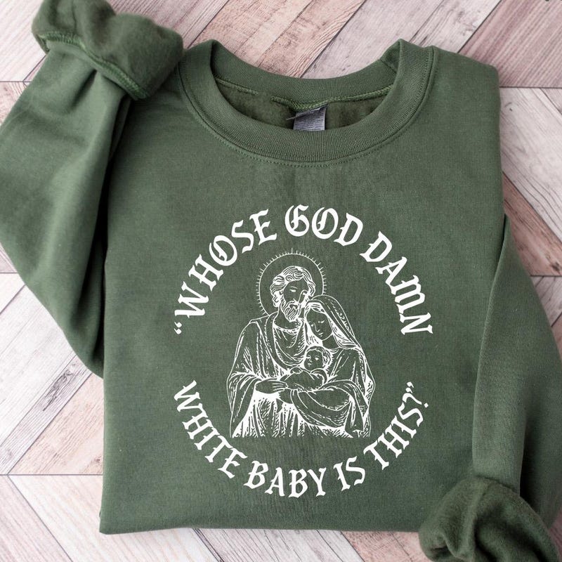 God Damn White Baby Shirt - Etsy