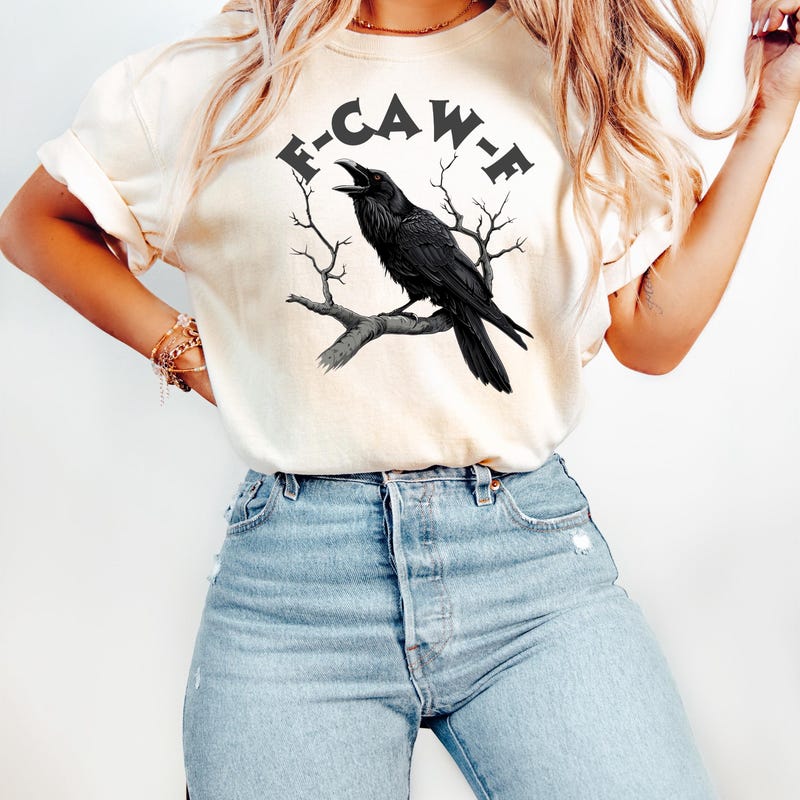 F Caw F T Shirt - Etsy