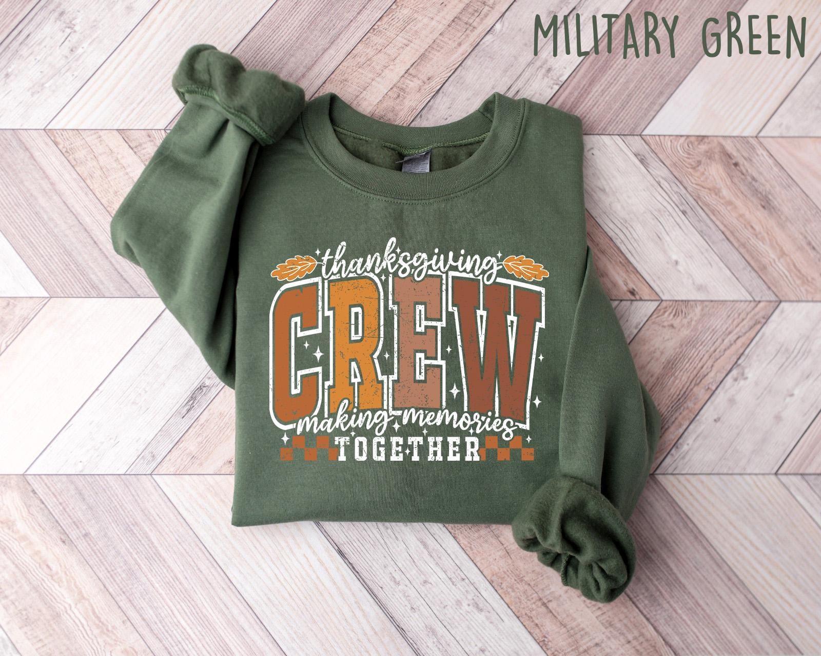 Thanksgiving Crew Tshirts,matching Thanksgiving Family Shirt ...