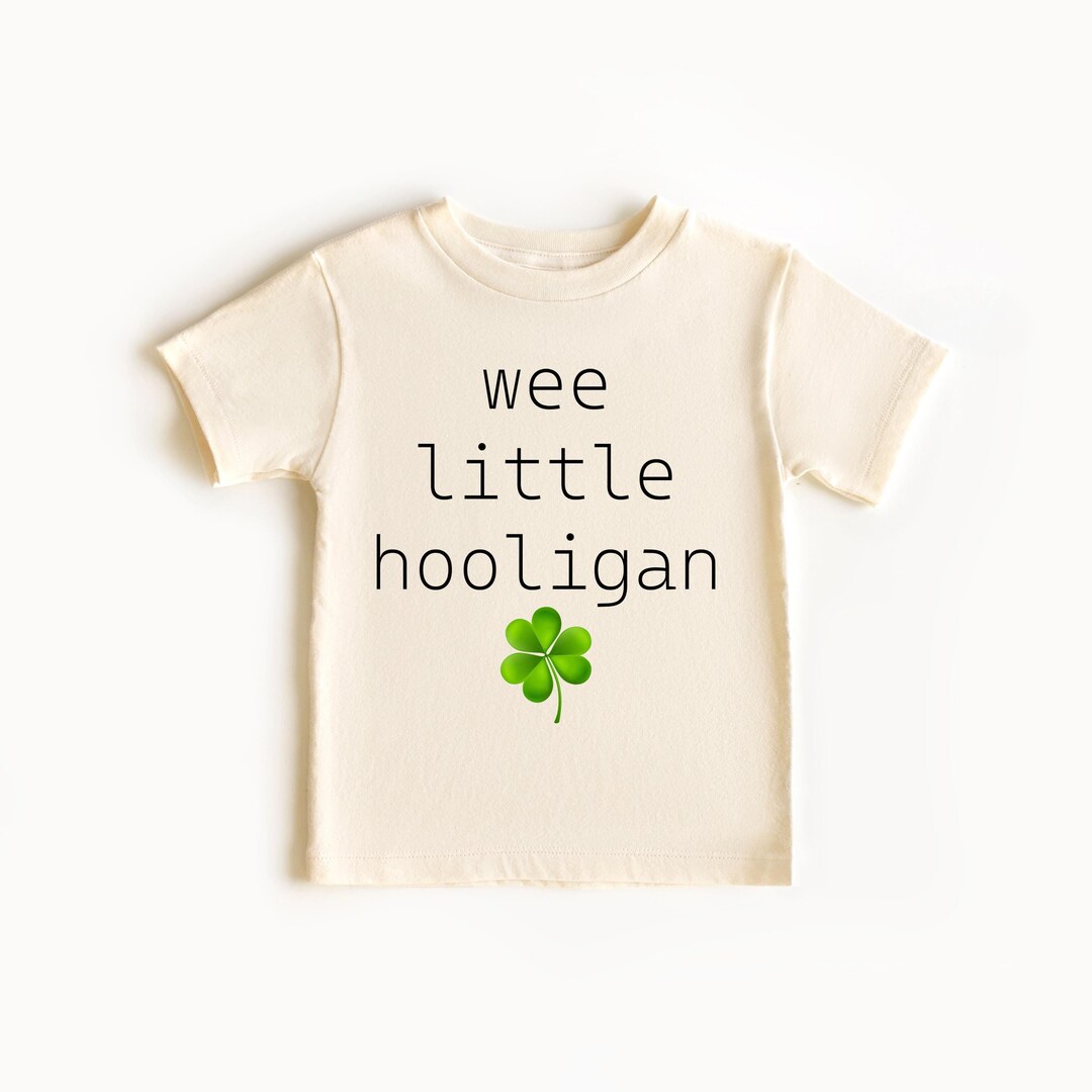 Wee Little Hooligan Shirt, St. Patrick's Day Girls Sweatshirt - Sassy ...