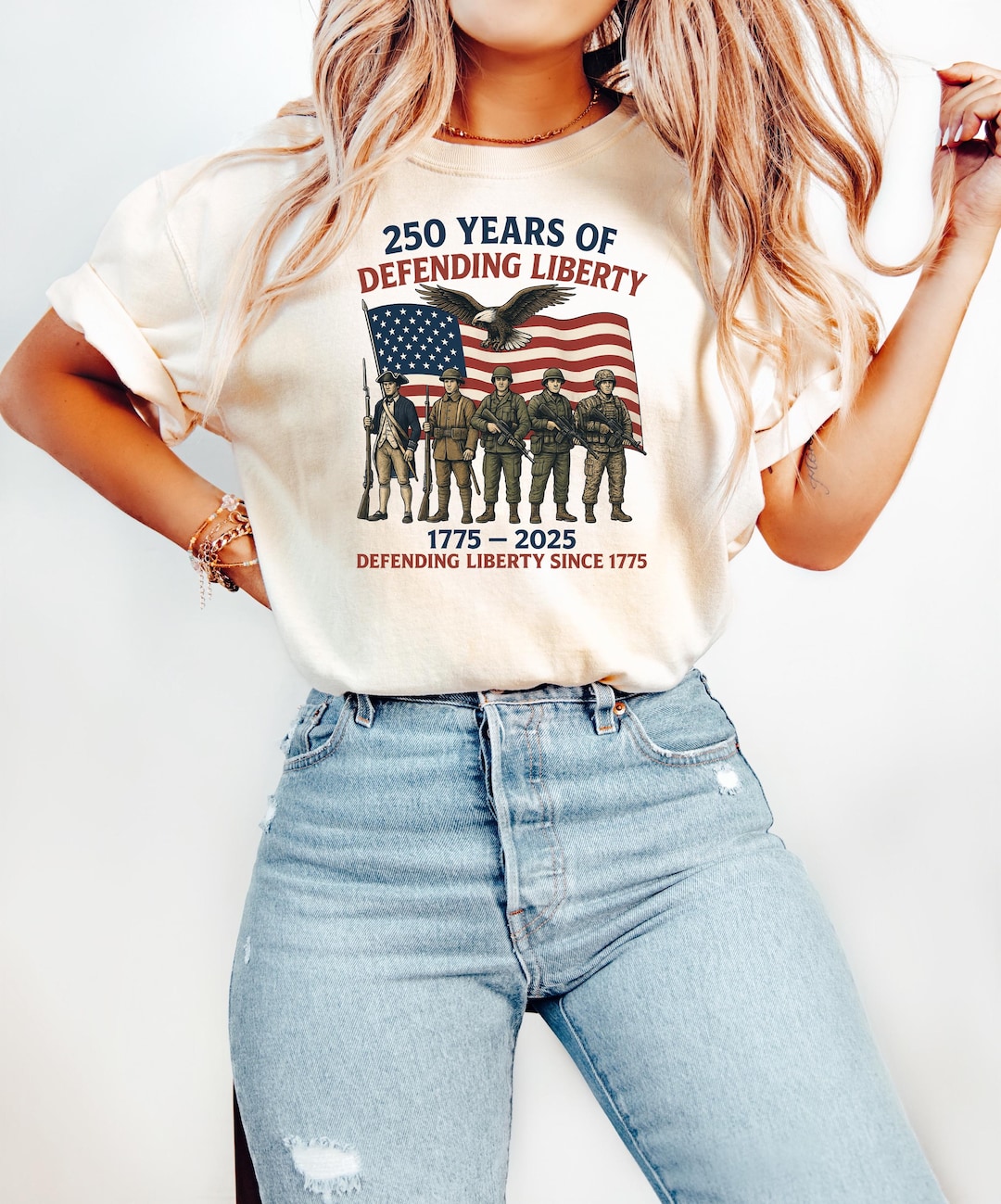 250 Years Freedom Shirt, Defending Liberty Shirt, 4th of July Shirt ...