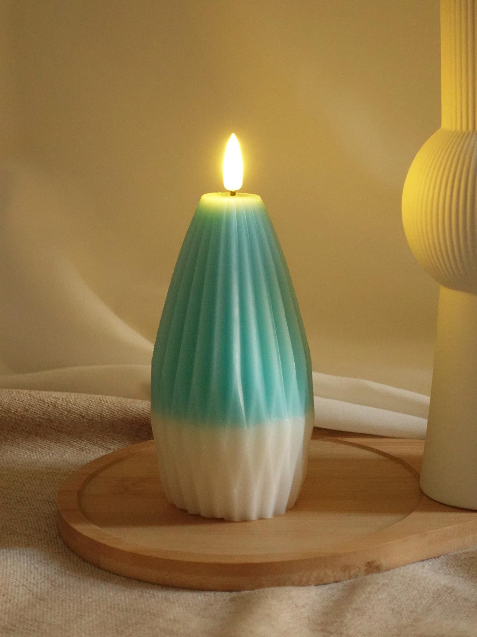 Flameless Candle W/timer,bottle Shape LED Candle,battery Operated ...