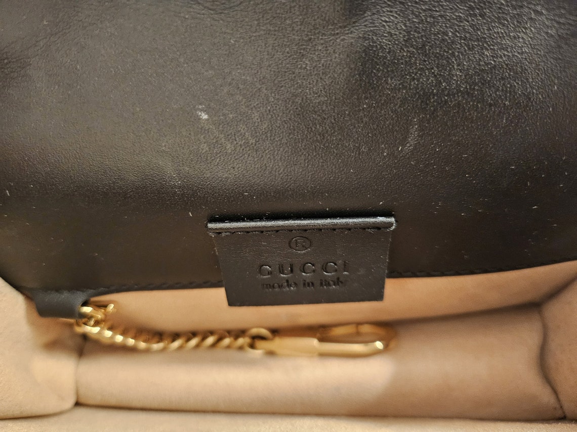 Vintage GUCCI Sylvie Mini Bag Red Velvet GG Monogram - Etsy