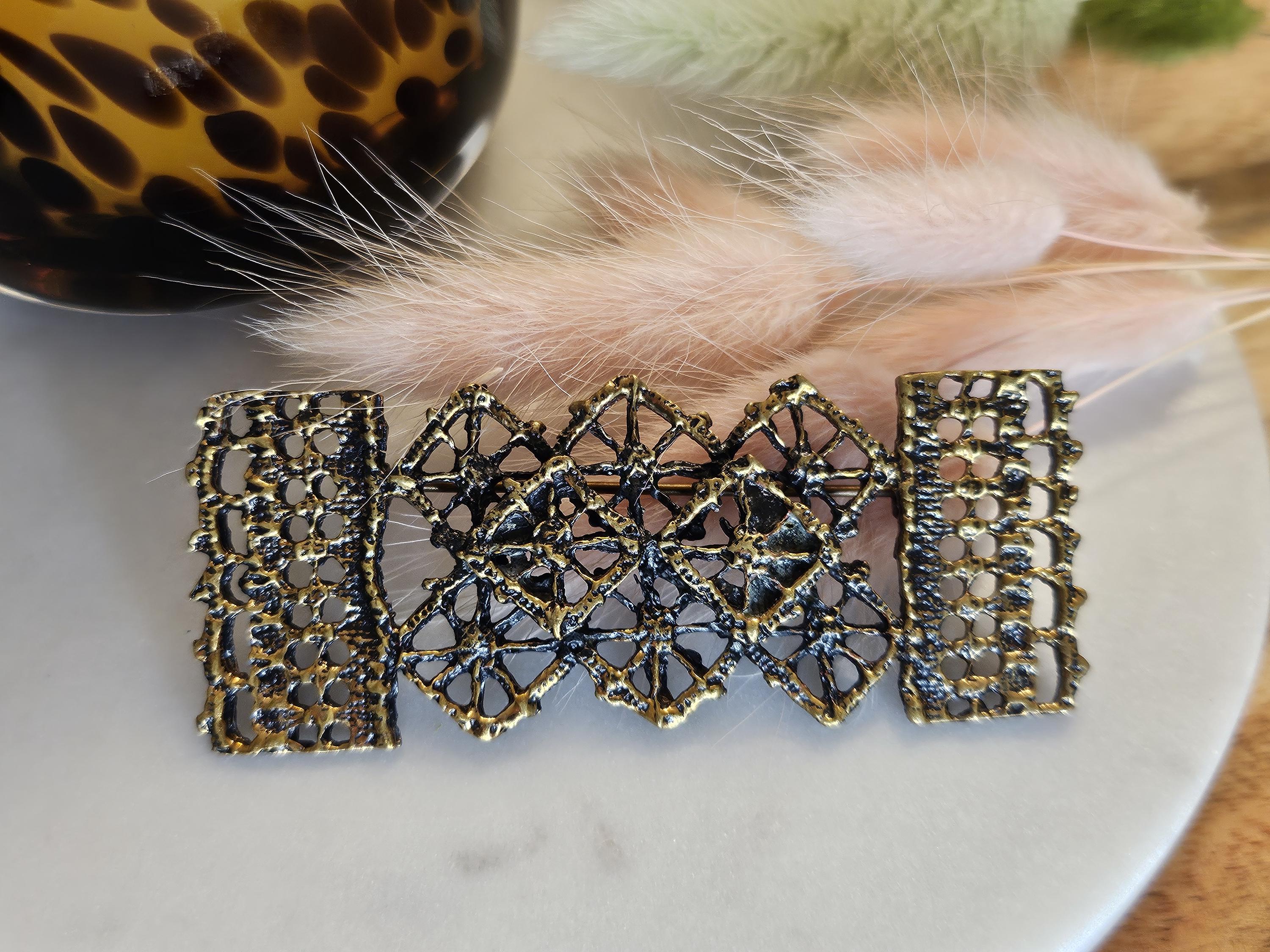 Pentti Sarpaneva Finland Vintage Bronze Brooch 1930s Nordic Jewelry ...