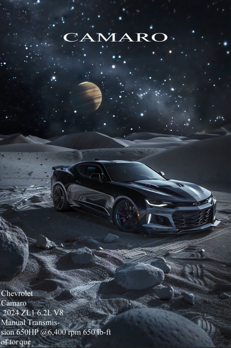 Camaro ZL1 Apollo Project - Etsy