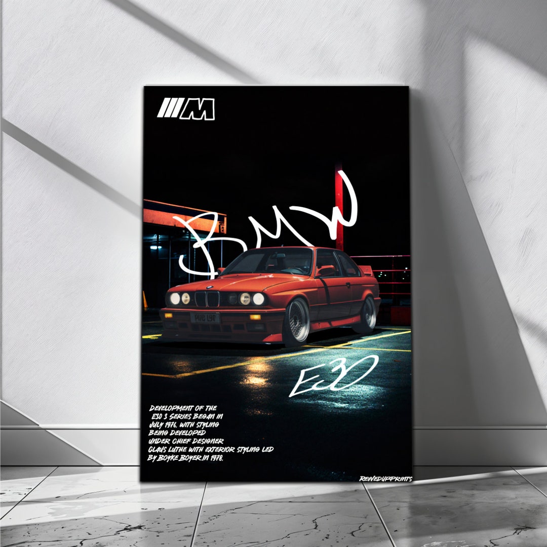 BMW M3 E30 Masterpiece Prototype - Etsy