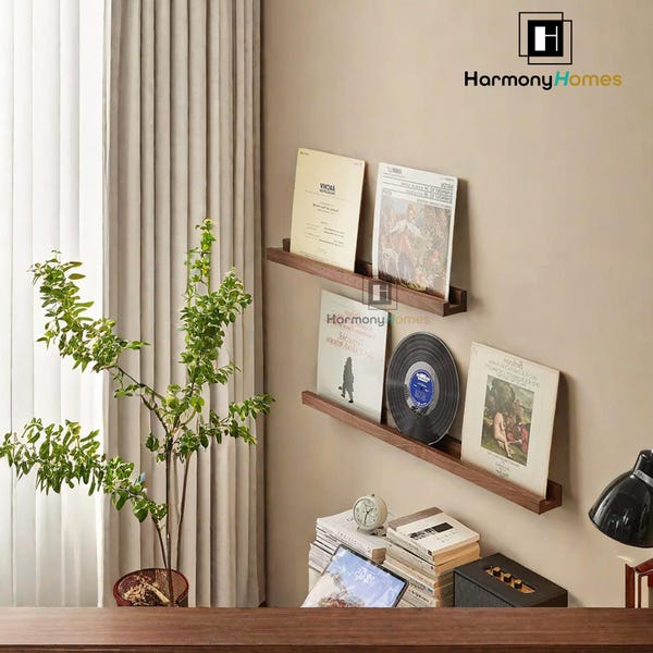 Floating Vinyl Record Shelf - Etsy