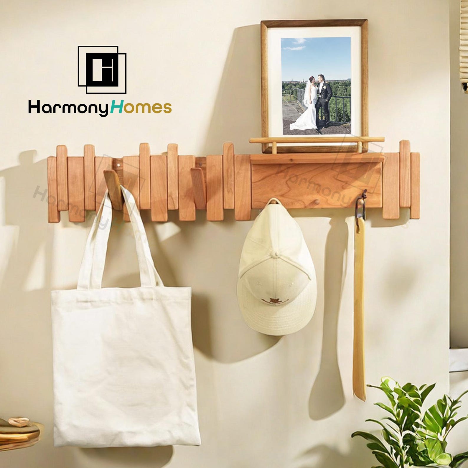 Wooden Coat Rack,piano Key Coat Rack,coat Hooks,key Holder,wall Coat ...