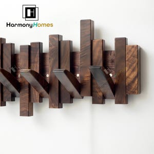 Solid Entryway Hanger, Mounted Piano Coat Rack,unique Doorway Piano Key ...