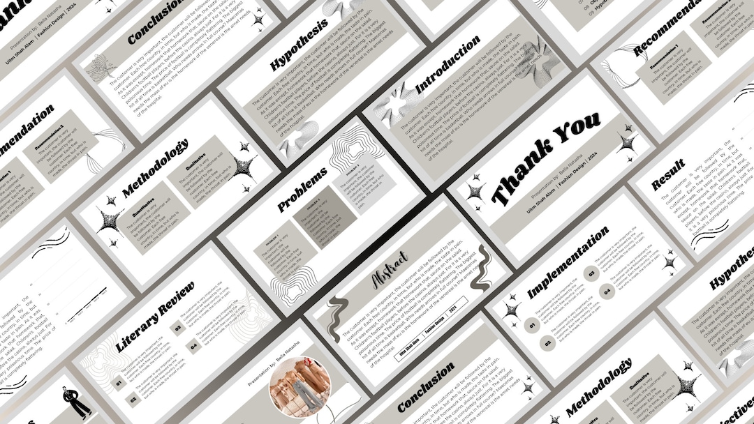 Canva Presentation Templates Minimalist Templates Slide Deck for ...