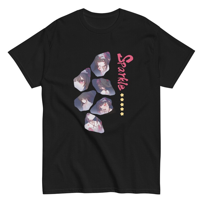 Sparkle Honkai Star Rail Masked Fools Anime Graphic Tee Shirt Unique ...