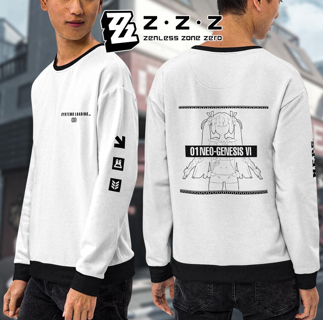 Qingyi Zenless Zone Zero Sweatshirt ZZZ PUBSEC Anime Graphic Sweatshirt ...