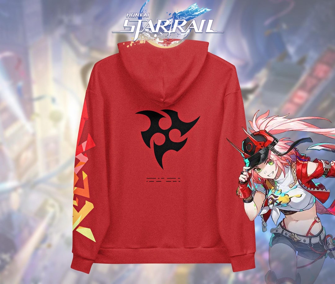 Honkai Star Rail Rappa Hoodie | HSR Minimalist Rappa Hoodie | Honkai ...