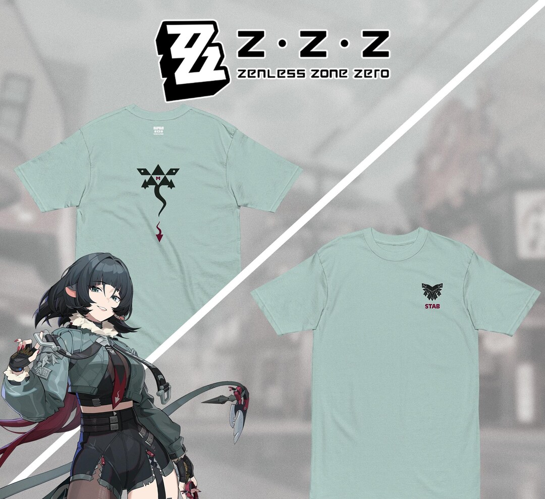 Zenless Zone Zero Jane Doe T-shirt: Anime Gaming Graphic Tee - Etsy