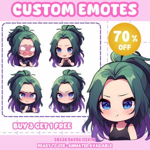 Custom Animated Emotes, Emojis, Sub Emotes for Your Twitch, Youtube ...
