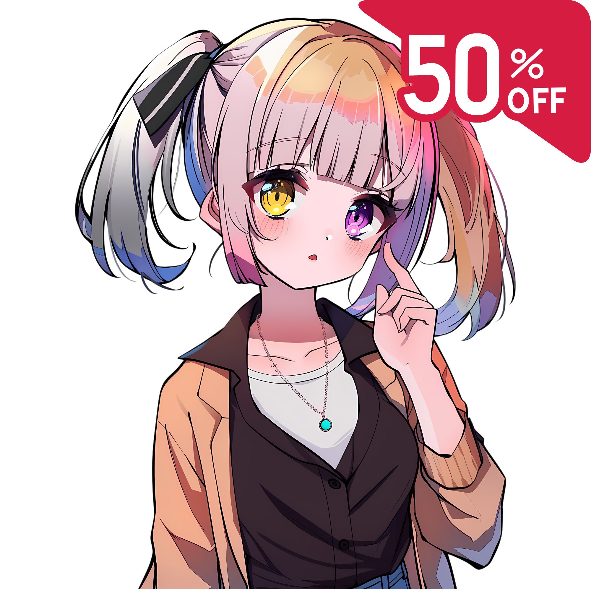CUSTOM PFP Character Commission, Twitch, Profile Picture, Profile Icon ...