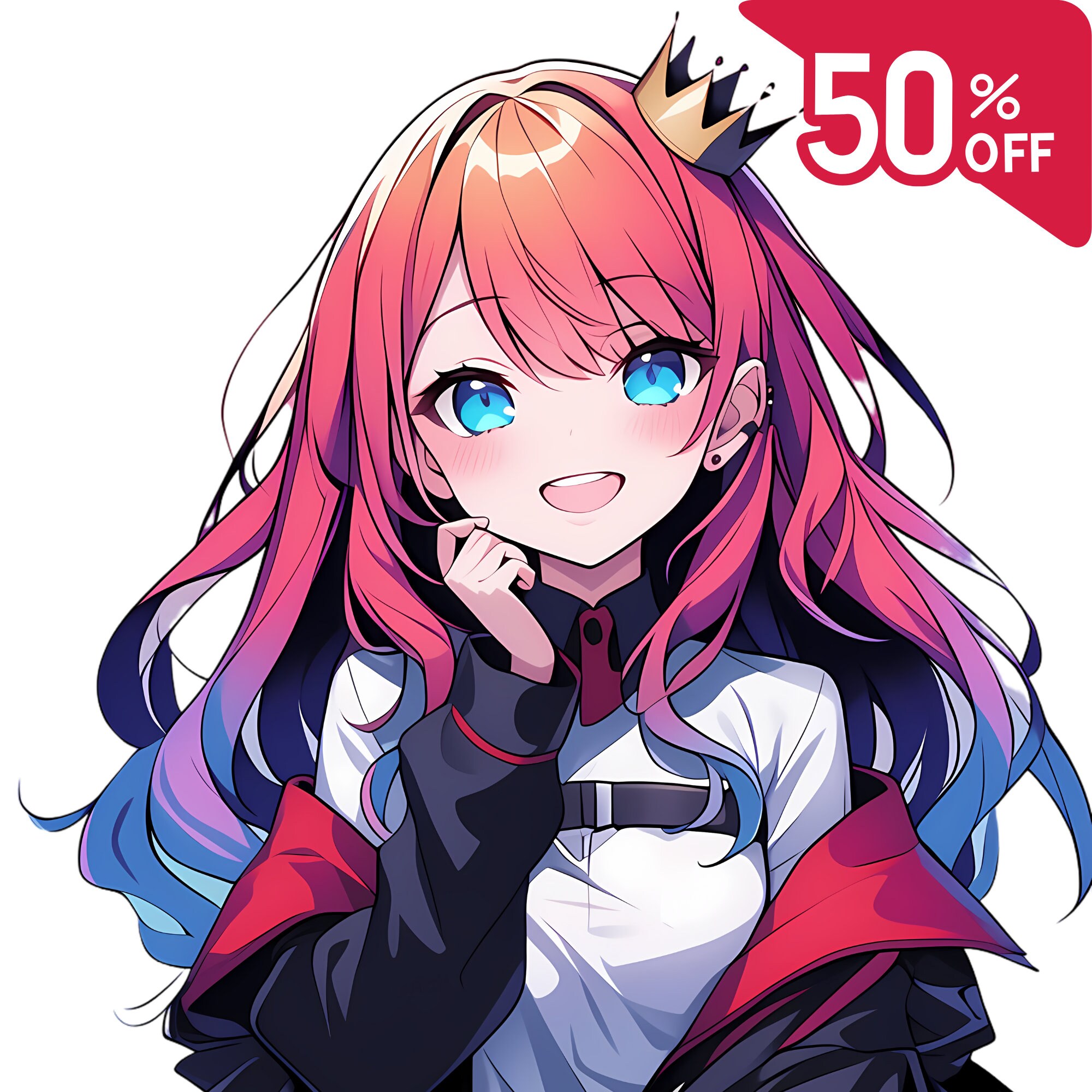 CUSTOM PFP Character Commission, Twitch, Profile Picture, Profile Icon ...