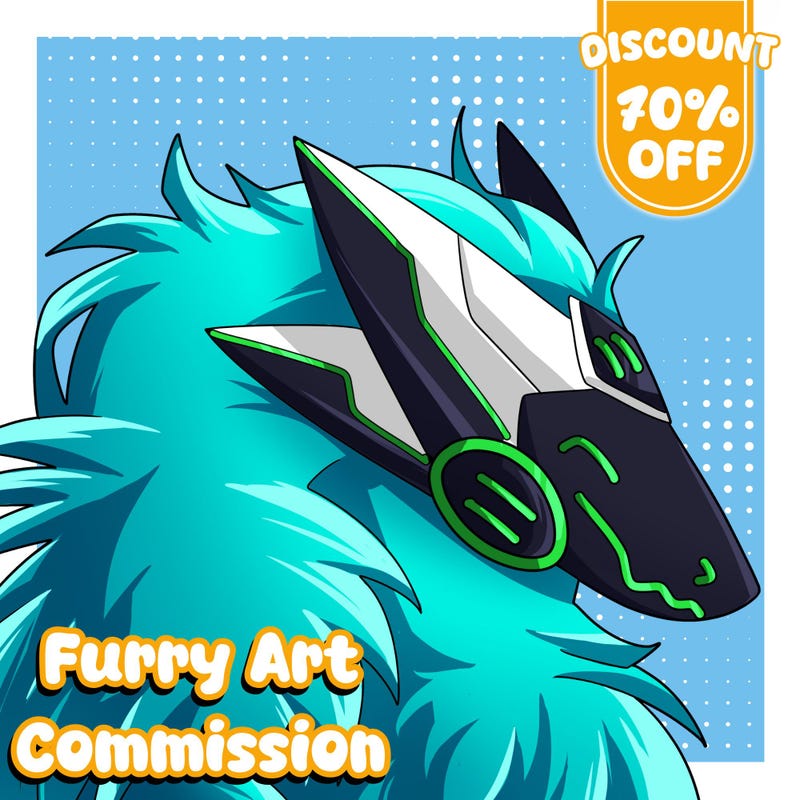 Protogen Pfp - Etsy