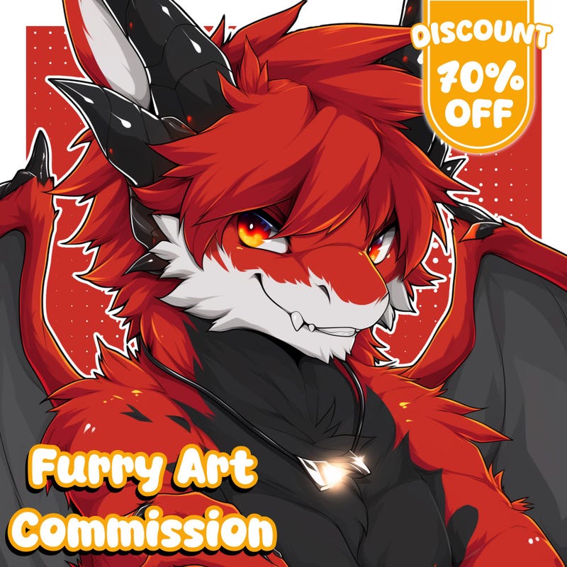Furry Art Commission - Etsy