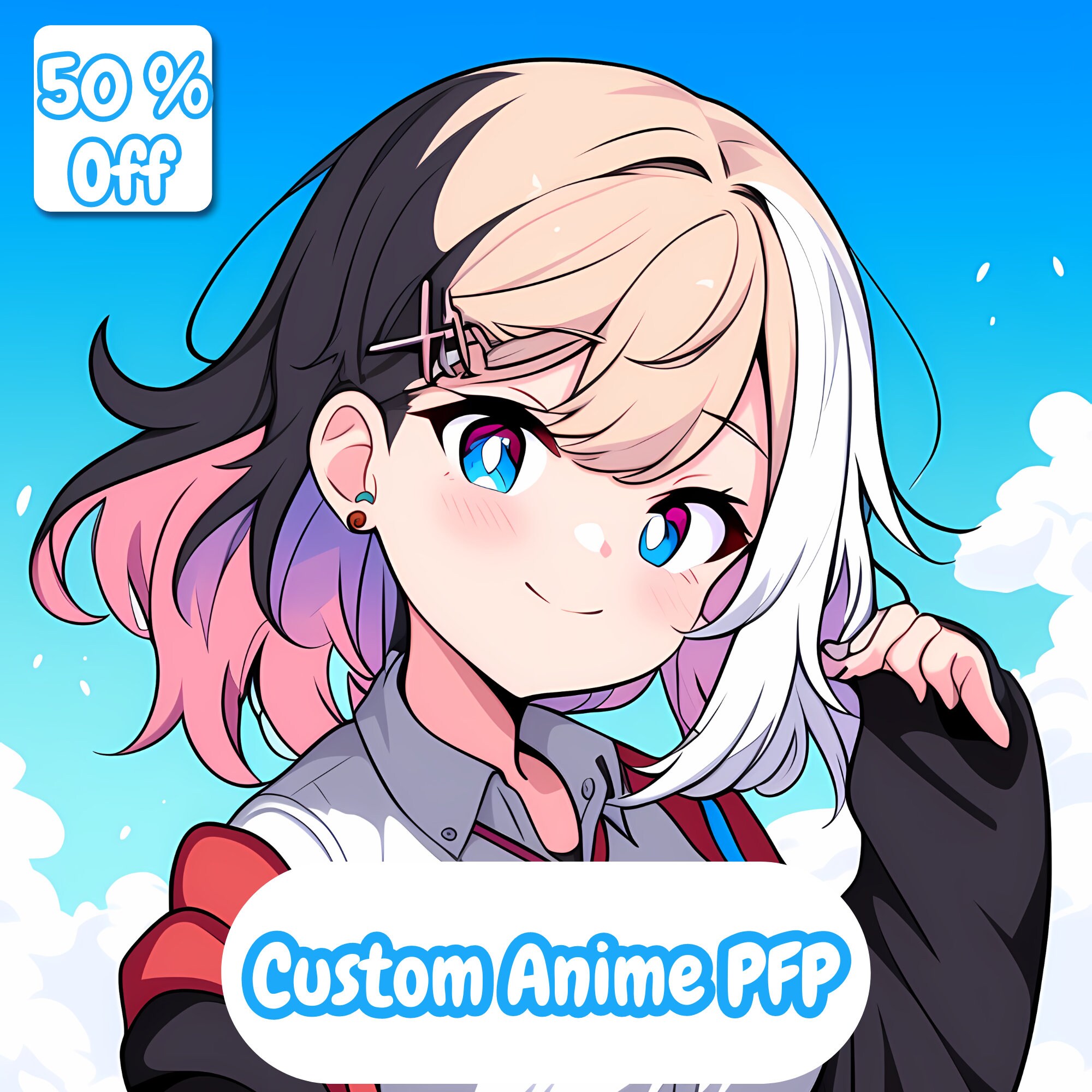 CUSTOM PFP Character Commission, Twitch, Profile Picture, Profile Icon ...