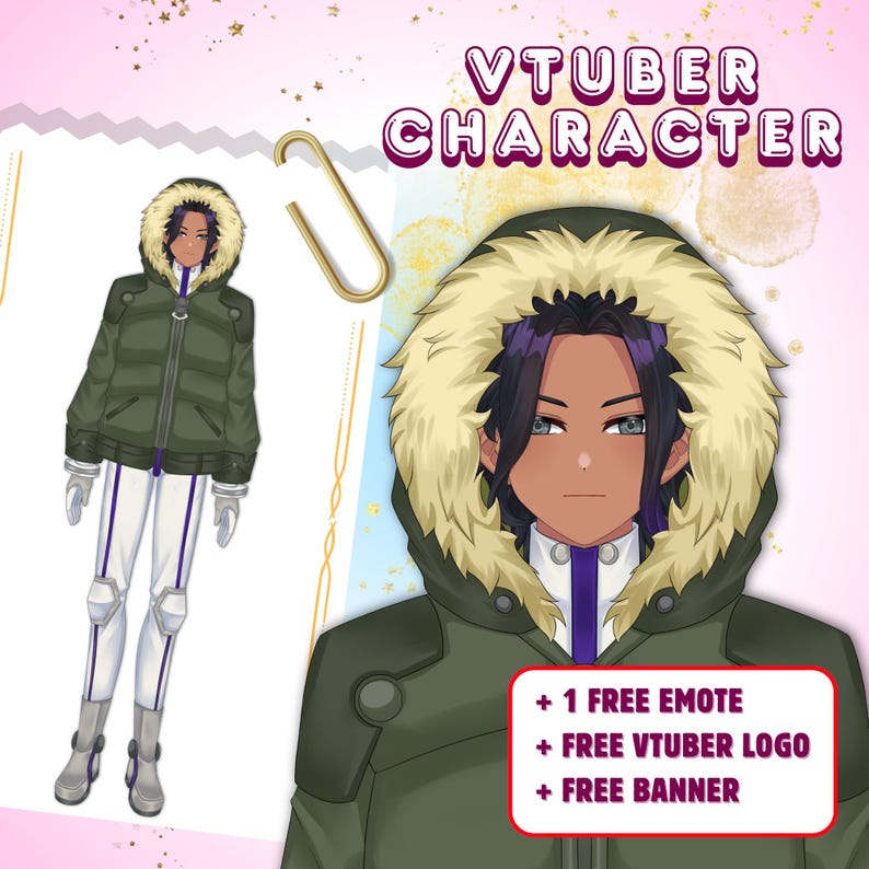 Custom Live2d Vtuber Model: Anime Avatar Design, Commercial Use - Etsy