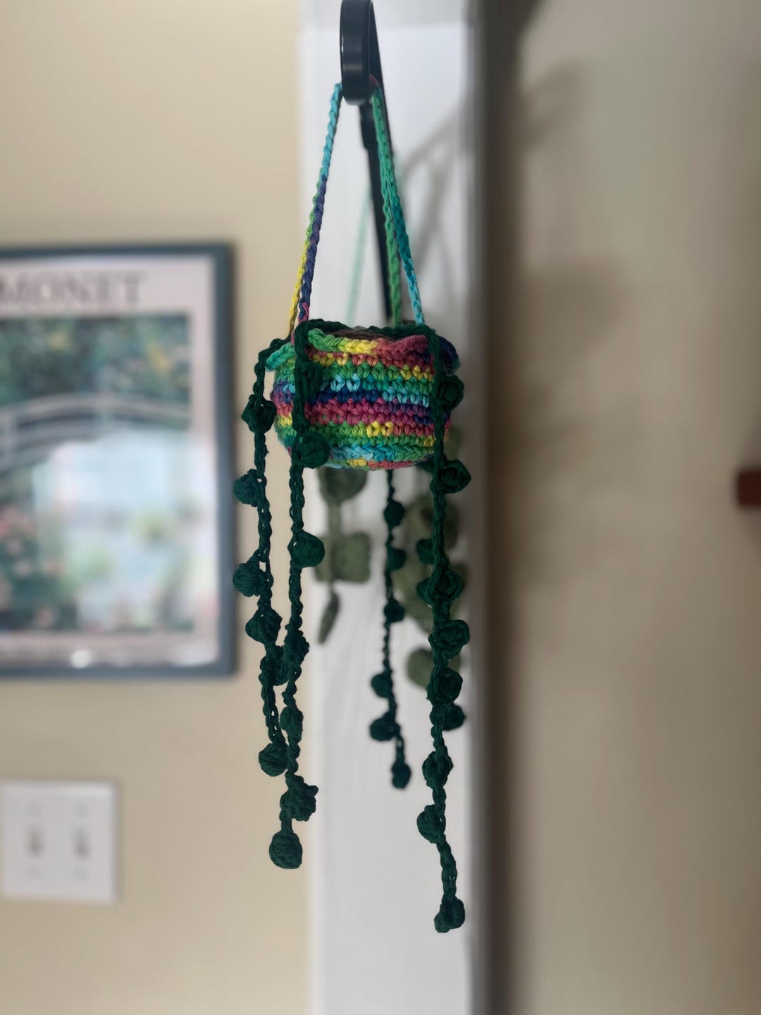Crocheted String of Pearls - Etsy