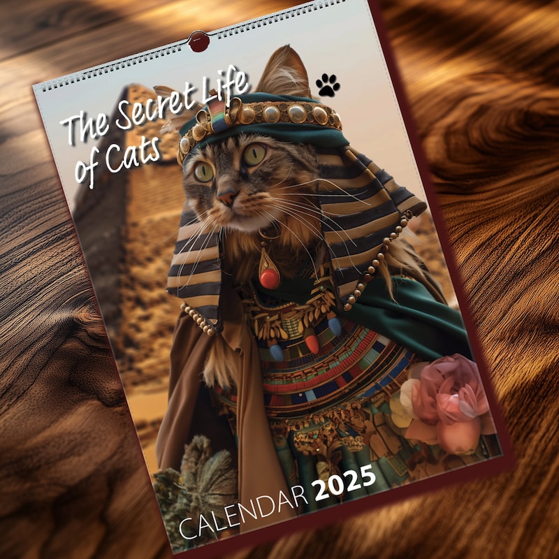 Cat Calendar - Etsy