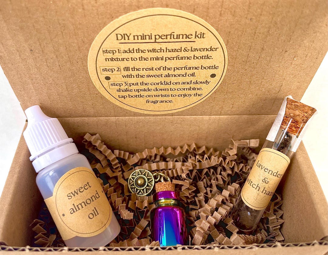 DIY Make Your Own Fragrance Perfume Kit, Mini Perfume Bottle With Charm ...