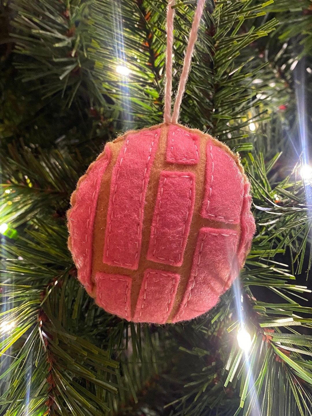 Handmade Felt Concha Ornament - Etsy