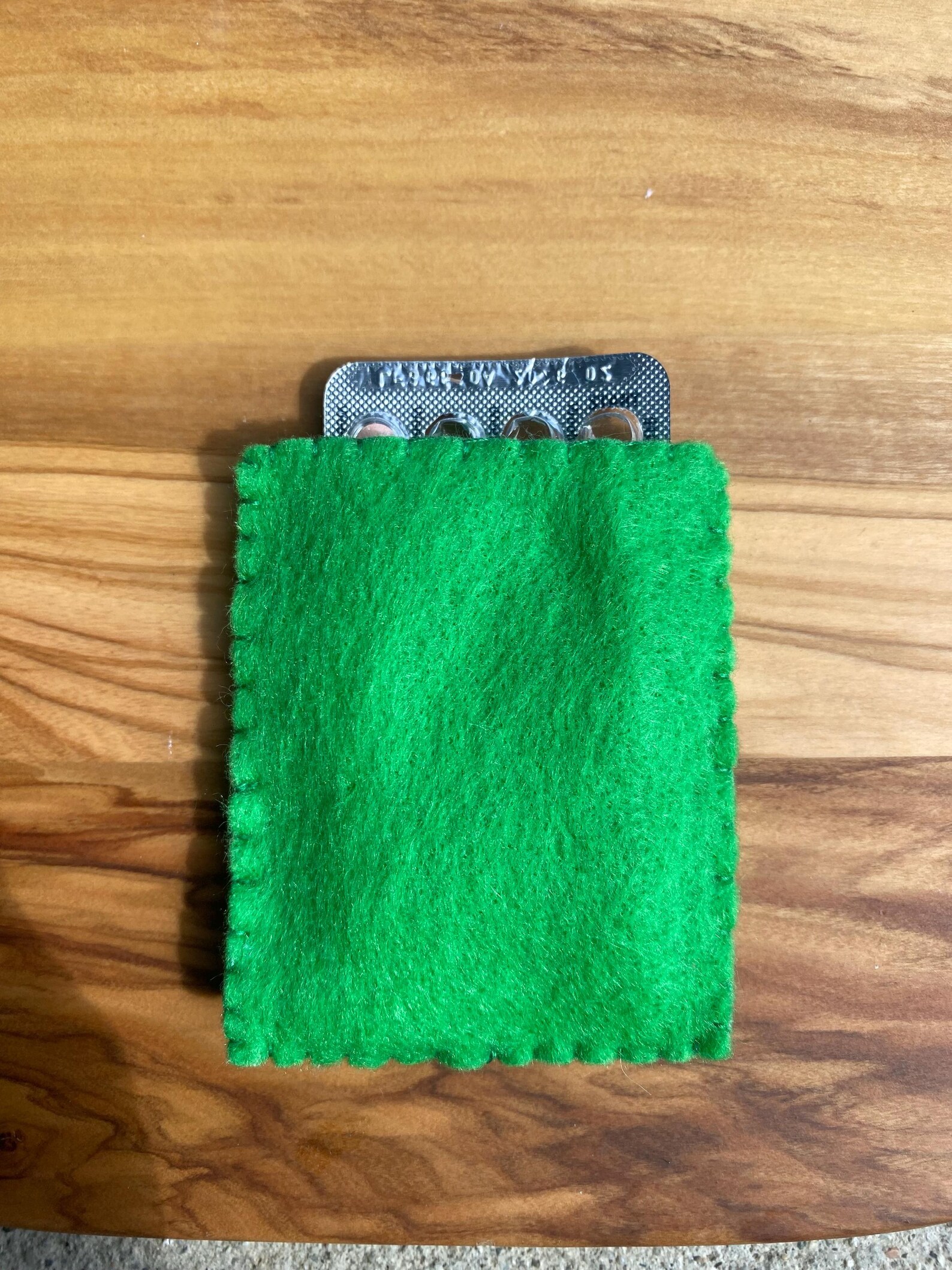 Handmade Felt Birth Control Case Sleeve - Etsy