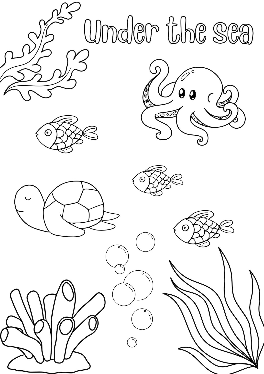 Children’s Colouring Sheet - Etsy
