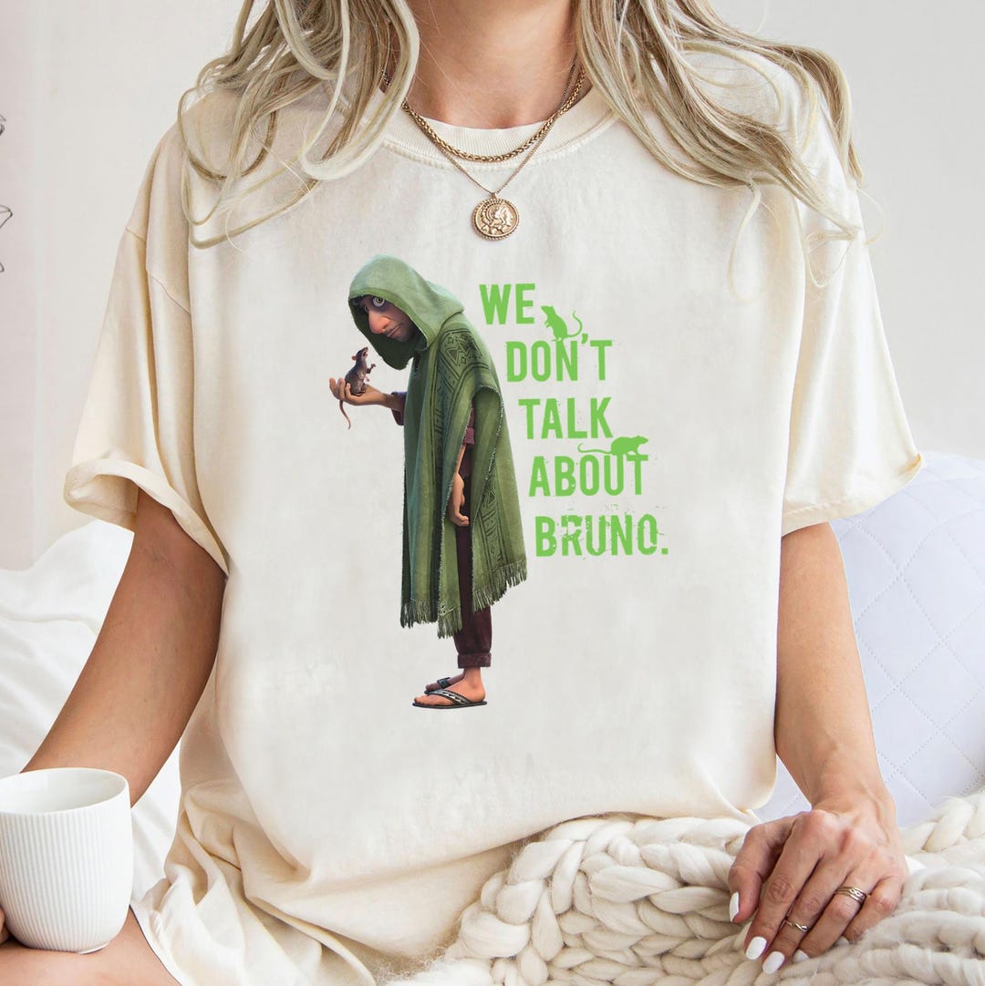 Disney Encanto We Don’t Talk About Bruno T-shirt, Walt Disney World ...
