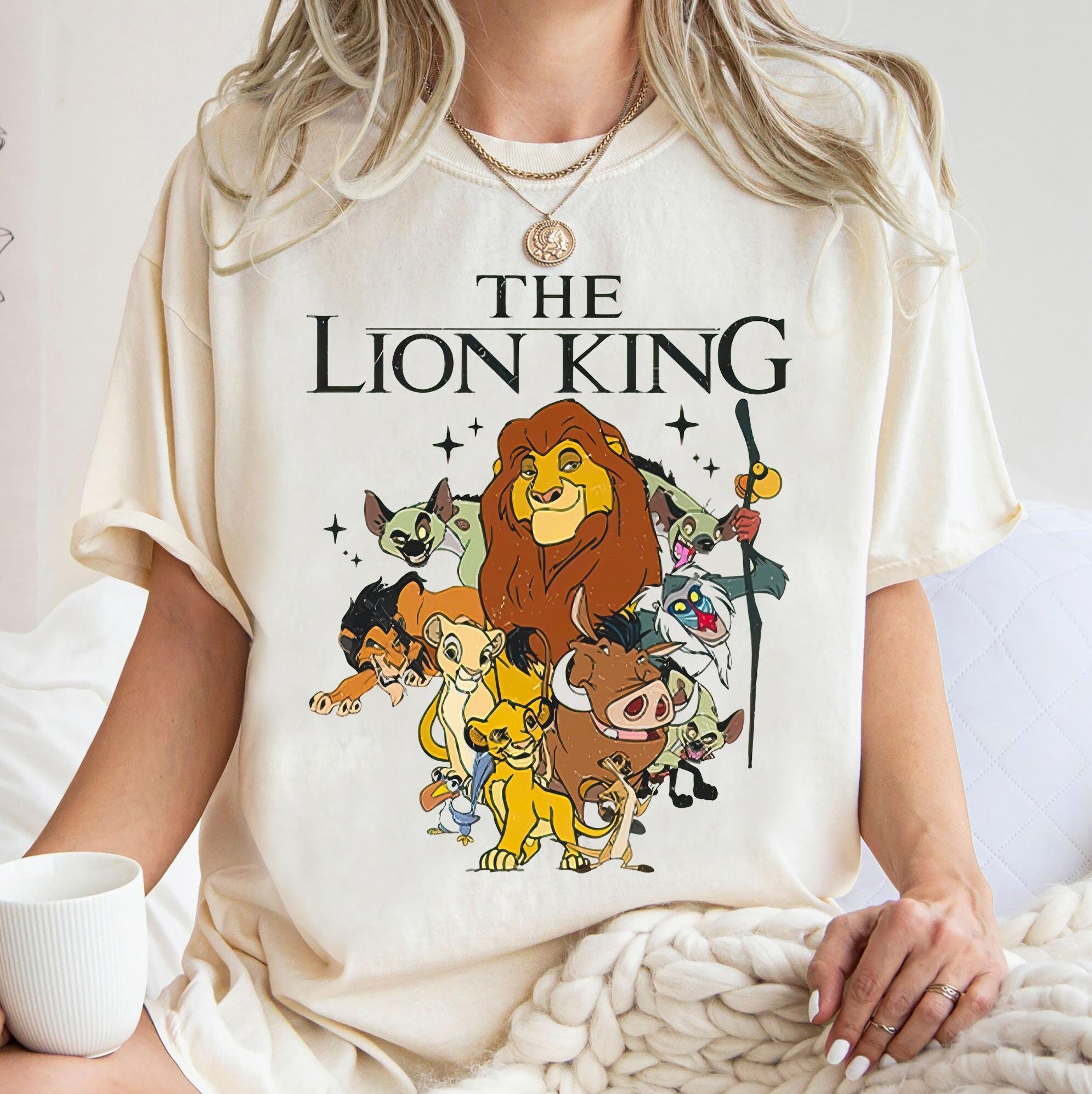 Retro Disney the Lion King Shirt, Disneyland Simba Timon Pumbaa T-shirt ...