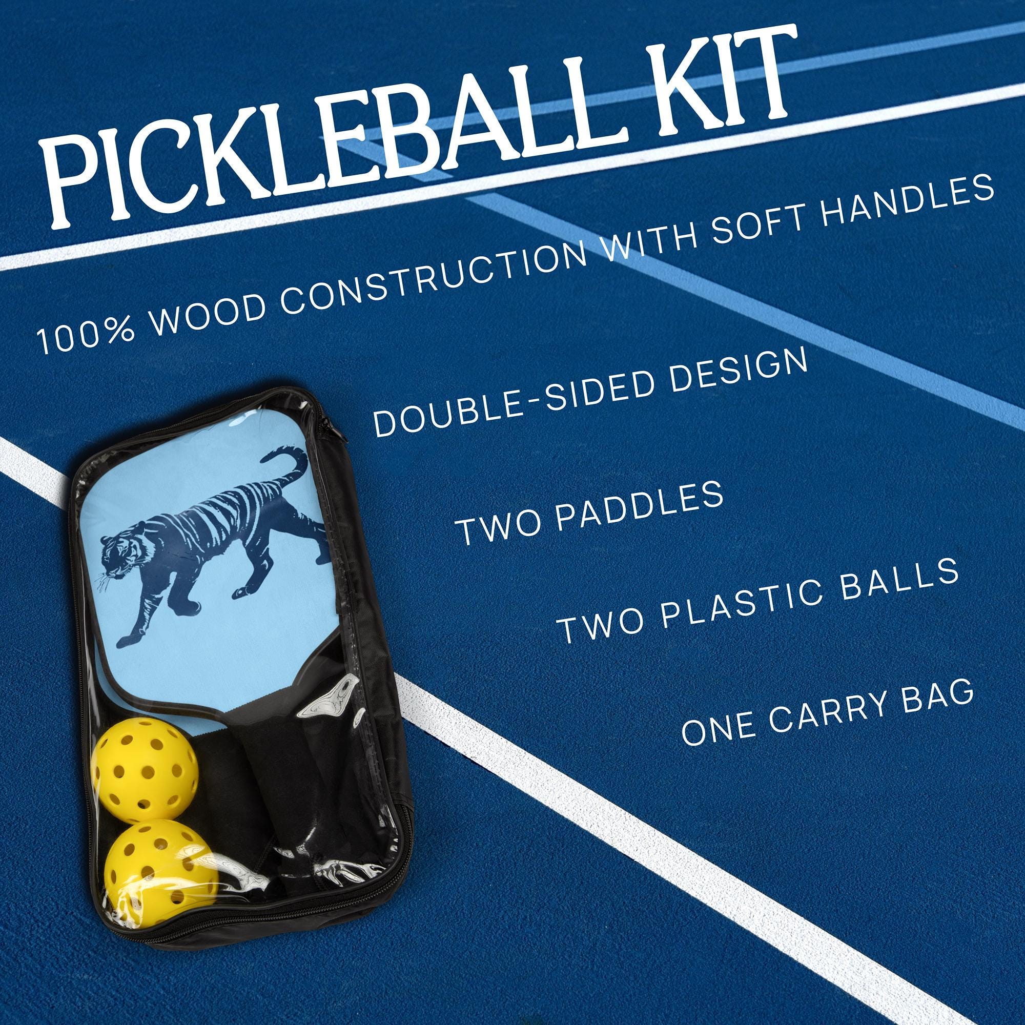 Tiger Pickleball Kit, Pickleball Equipment Set, Pickleball Gear ...