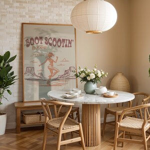 Boot Scootin' Boogie Western Country Dance Art Print Instant Digital ...